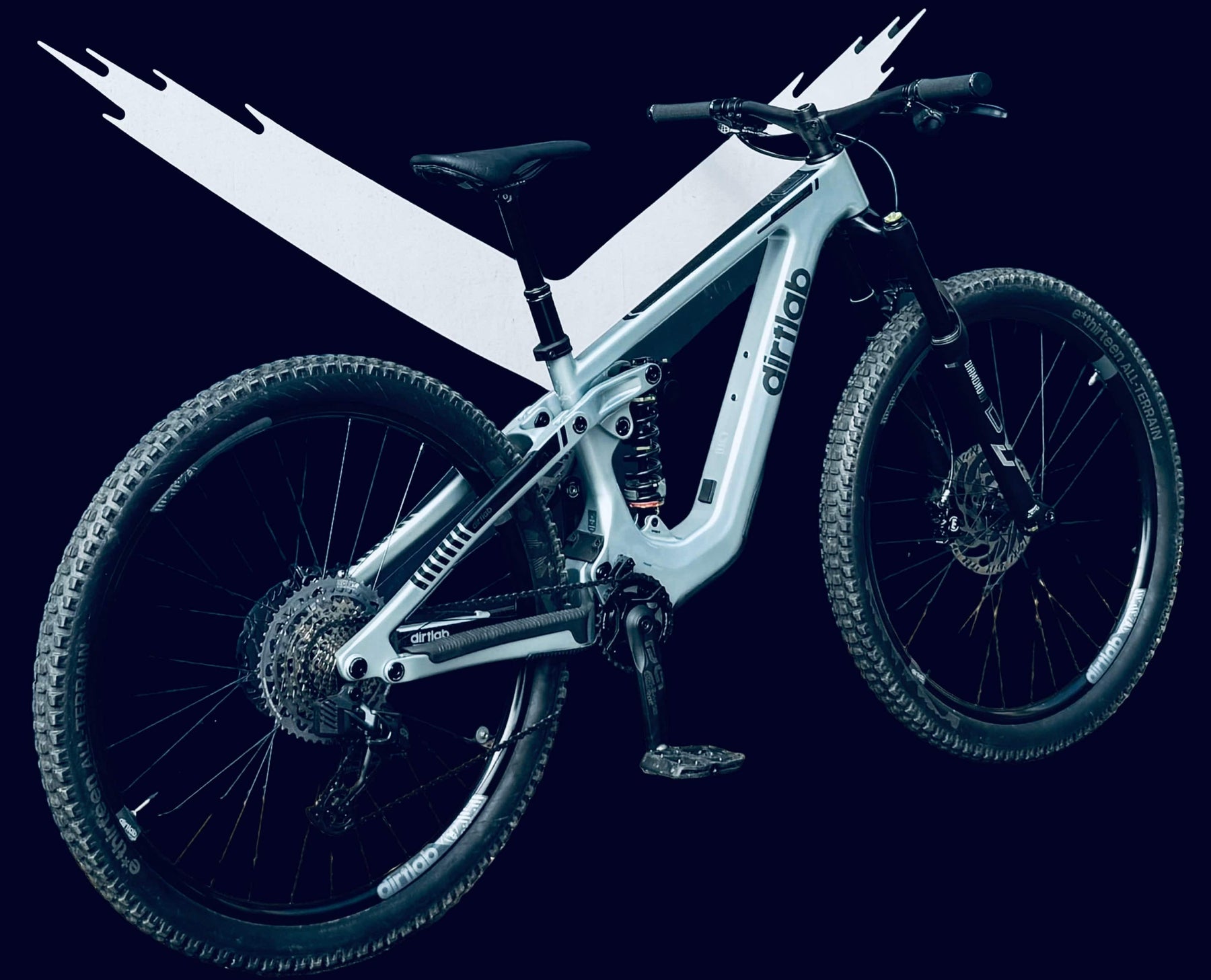 Enduro E-Bike frame only Kit | bikelab-inc